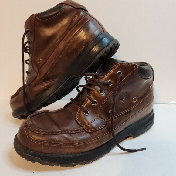 Timberland | Shoes | Mens 15 Timberland Vtg Leather Boots Very Gently ...